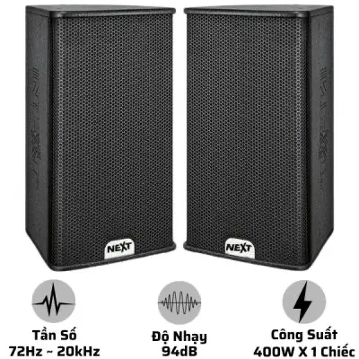 Loa Next Proaudio X8 Full Range VS Monitor chính hãng